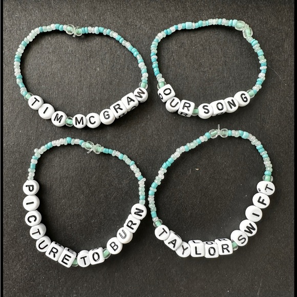 Jewelry | Taylor Swift Debut Album Inspired Bracelets | Poshmark
